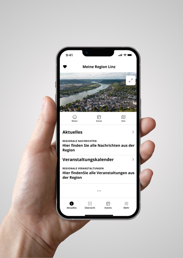 Alle Services der Region Linz in einer Hand: Die App „Meine Region Linz ...